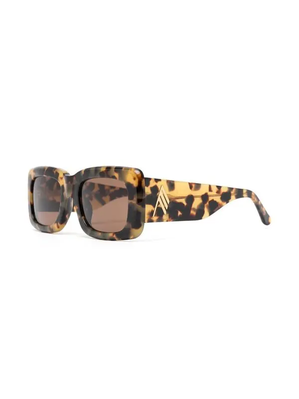 Linda Farrow X The Attico Marfa Sunglasses - Brown