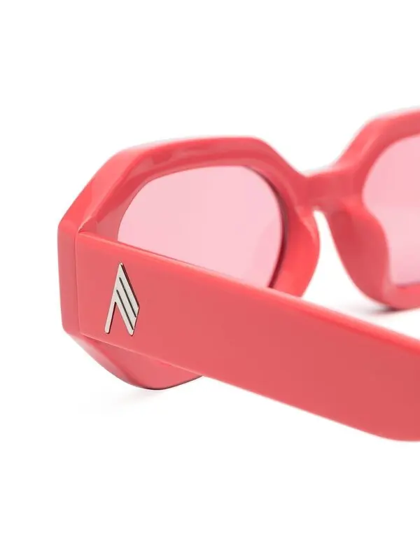 Linda Farrow X The Attico Irene Sunglasses - Pink