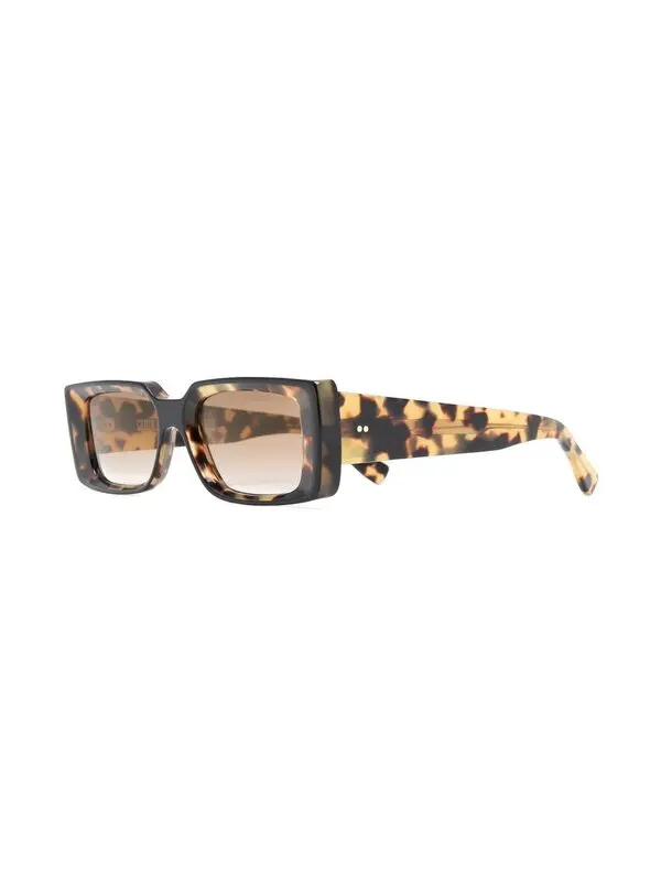 CUTLER & GROSS Camouflage Rectangle-frame Sunglasses