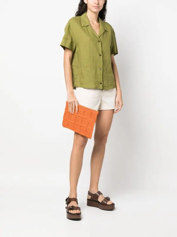 IBELIV Tanala Woven Clutch - Orange