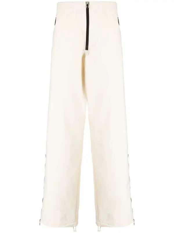 OAMC Zip-detail Wide-leg Trousers