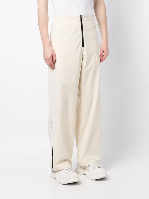OAMC Zip-detail Wide-leg Trousers