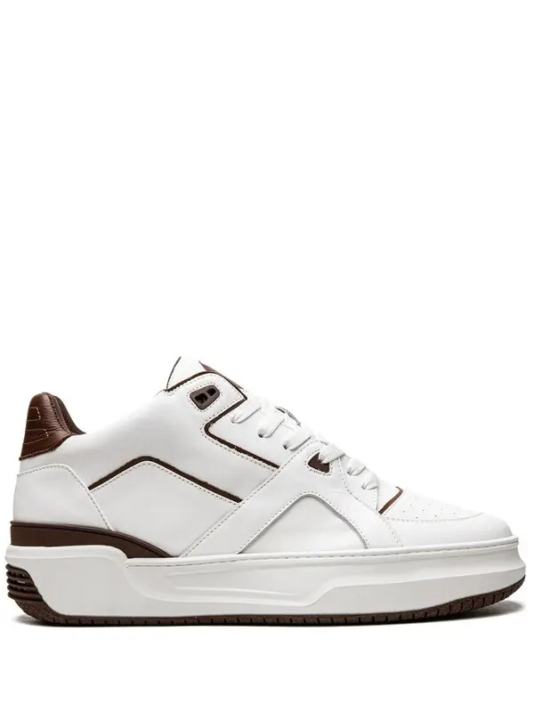 JUST DON Courtside Low Sneakers - White