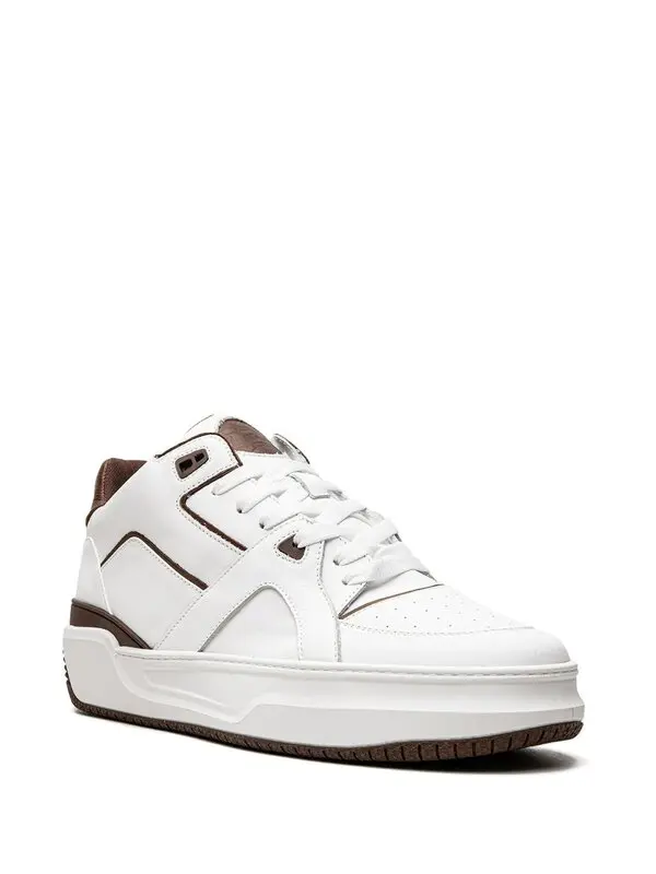 JUST DON Courtside Low Sneakers - White