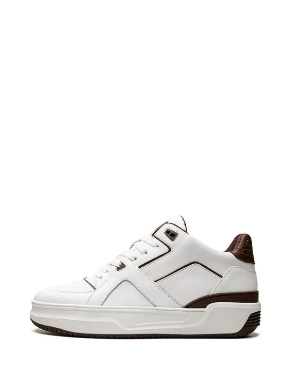 JUST DON Courtside Low Sneakers - White