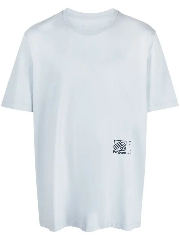 OAMC Photograph-print Cotton T-shirt - Blue