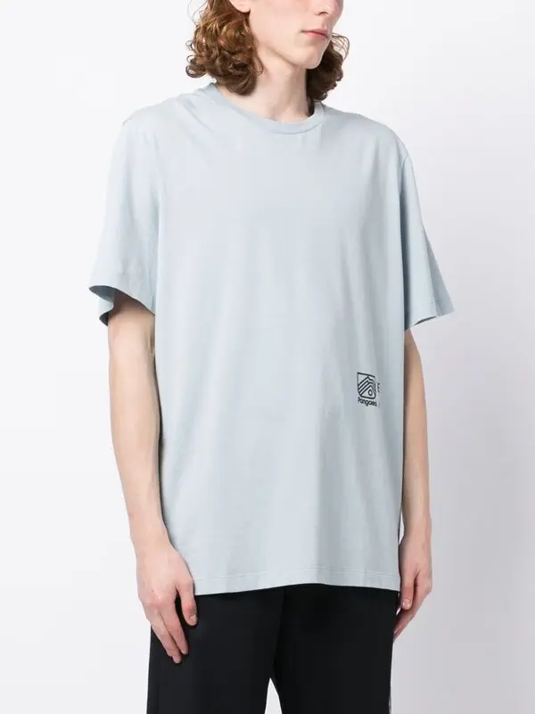 OAMC Photograph-print Cotton T-shirt - Blue