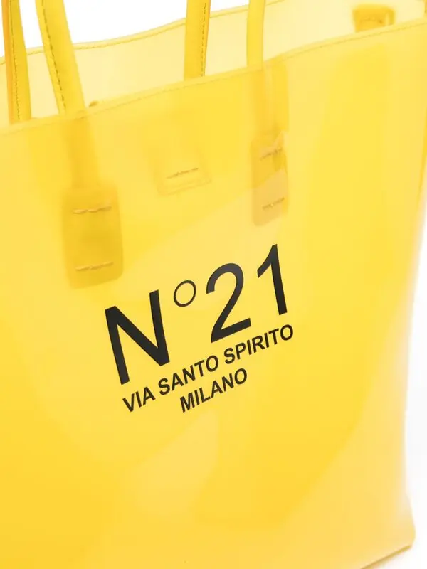 N°21 Logo-print Rectangle Tote Bag
