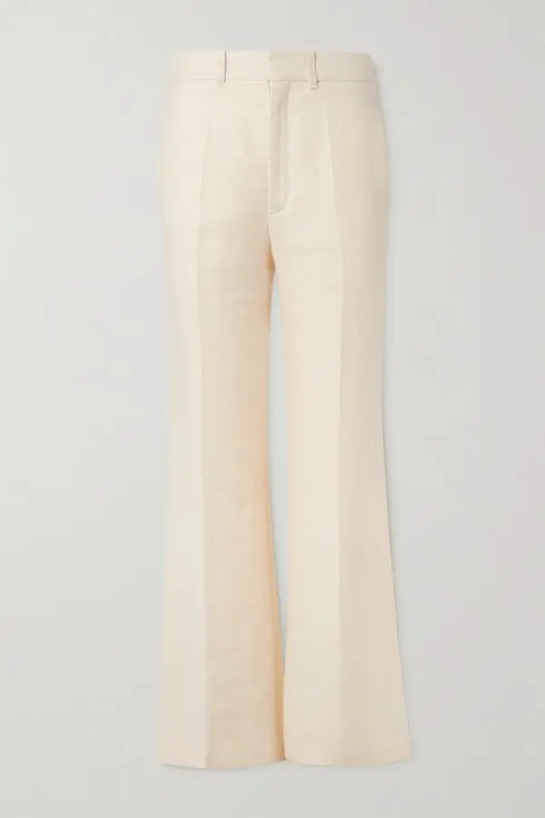 Chloé Linen Wide-leg Pants