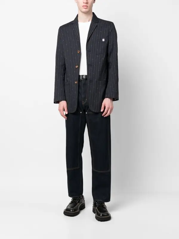 CHARLES JEFFREY Pinstripe Blazer