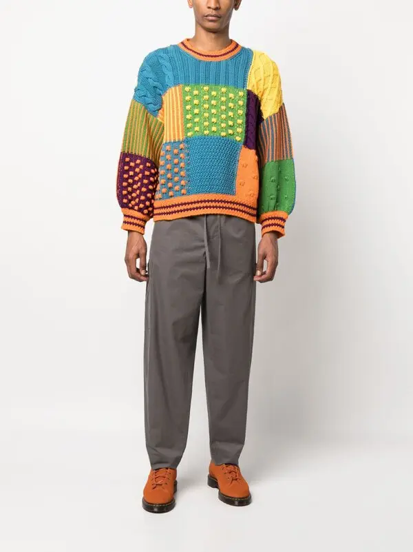 Kenzo Logo Patch Trousers