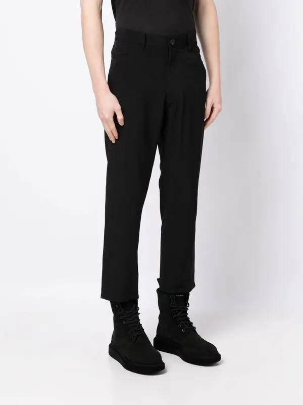 Yohji Yamamoto Cropped-leg Trousers