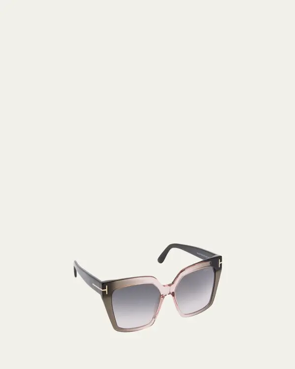 TOM FORD Winona Cat-eye Sunglasses - Brown