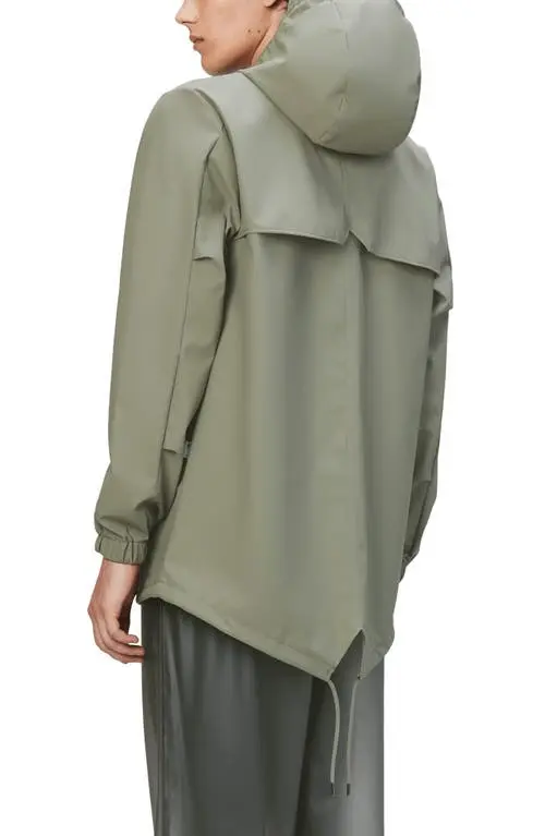 Rains Fishtail Hooded Rain Jacket - Drift