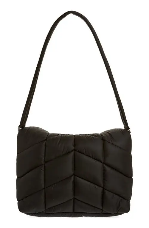 Saint Laurent Puffer Econyl Regenerated Nylon Messenger Bag
