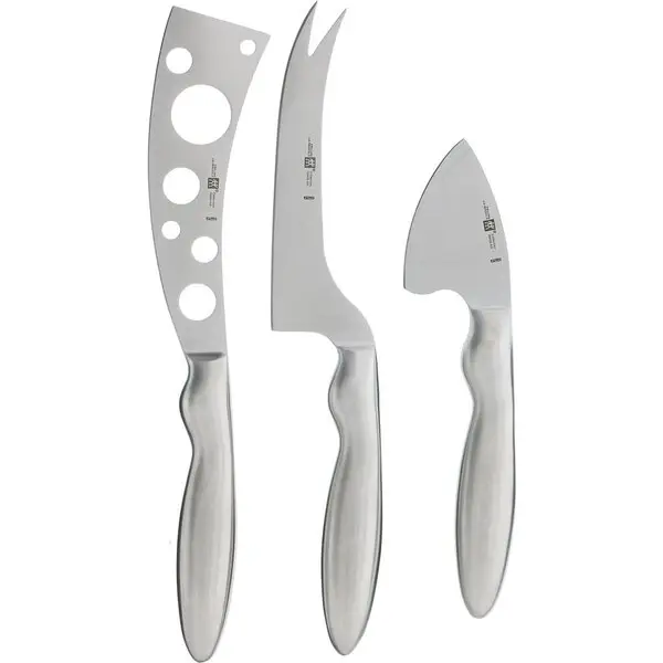 ZWILLING 3-piece Cheese Knife Set - Stainless Steel
