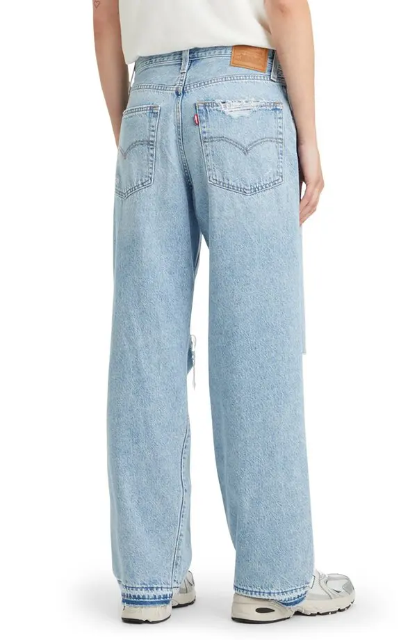 LEVI'S Ripped Baggy Dad Jeans