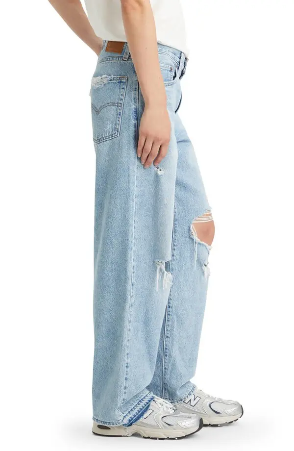LEVI'S Ripped Baggy Dad Jeans