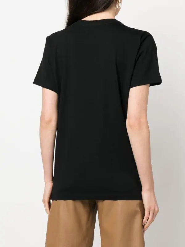 Isabel Marant Étoile Vidal Logo-print T-shirt - Black