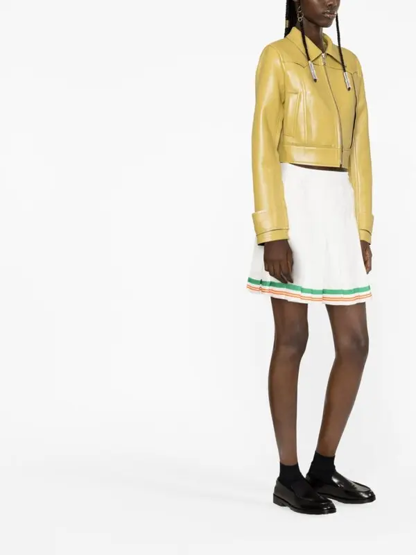 Casablanca High-waisted A-line Skirt
