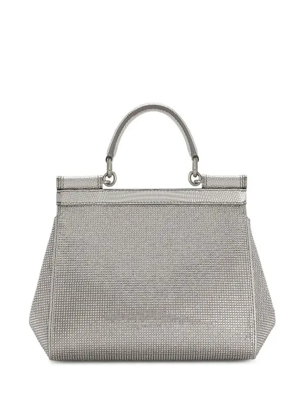 Dolce & Gabbana Sicily Satin Top Handle Bag