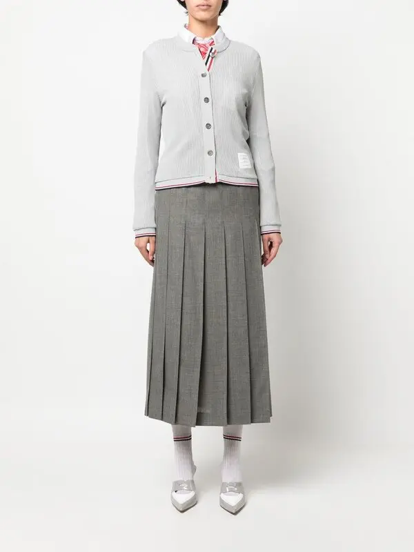 Thom Browne Rwb Trim Oxford Shirt