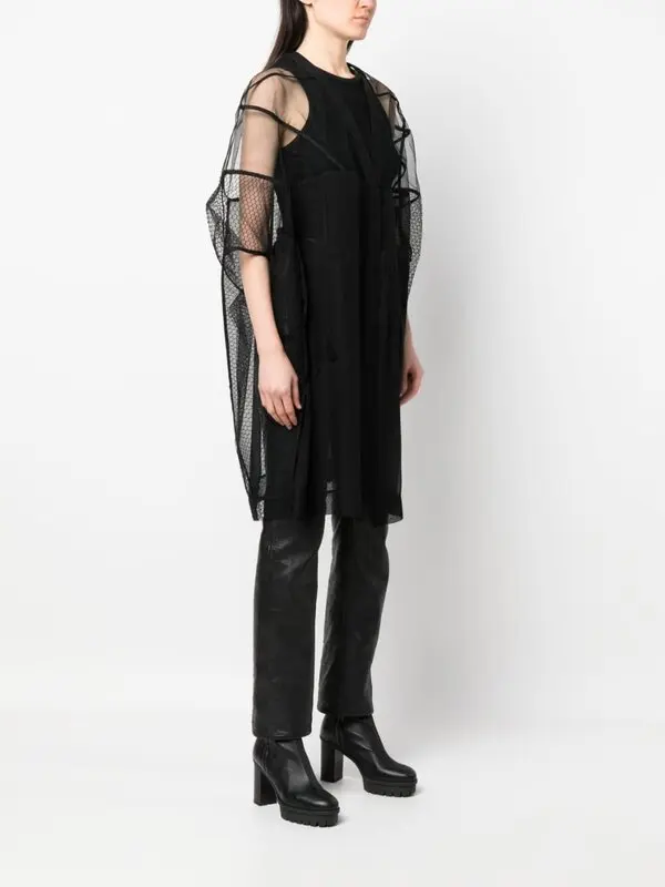 Rick Owens Sheer Silk Jacket
