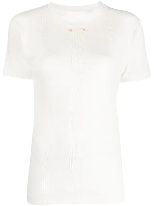 MAISON MARGIELA Logo-patch Cotton T-shirt