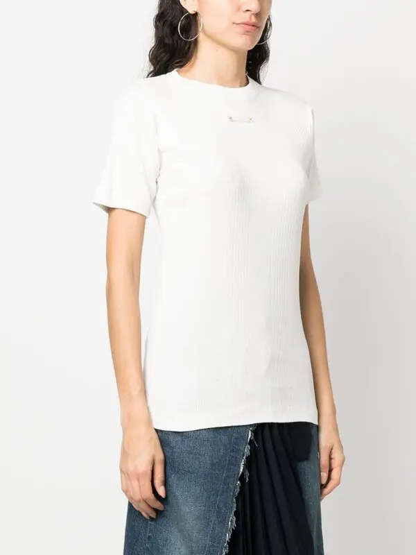 MAISON MARGIELA Logo-patch Cotton T-shirt