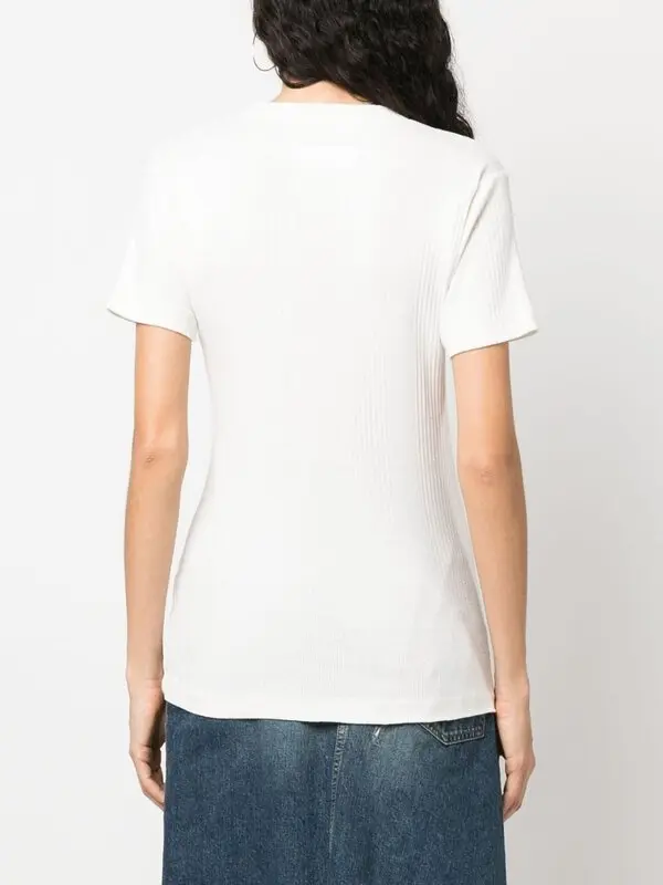 MAISON MARGIELA Logo-patch Cotton T-shirt