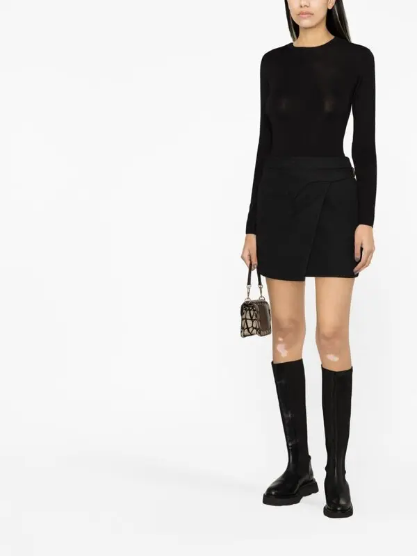 Valentino Garavani Open-back Knitted Top