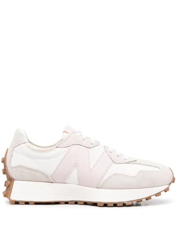 NEW BALANCE 327 Panelled Low-top Sneakers - White