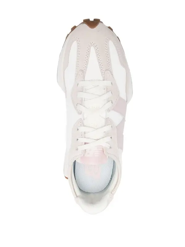 NEW BALANCE 327 Panelled Low-top Sneakers - White