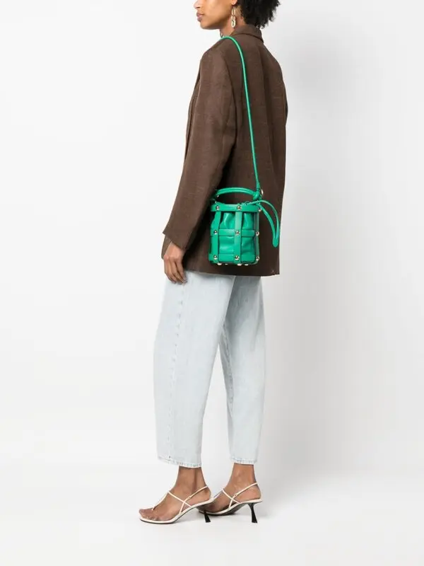 FERRAGAMO Caged-design Bucket Bag