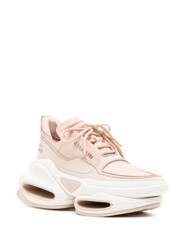 Balmain B-bold Low-top Sneakers - Pink