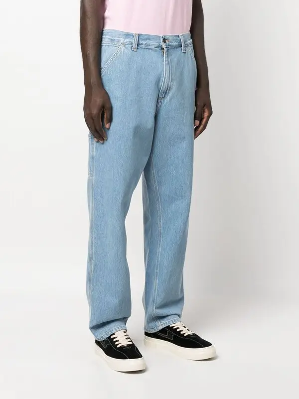 Carhartt Work In Progress Single Knee Jeans - Blue