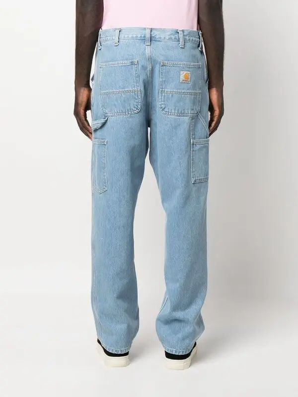 Carhartt Work In Progress Single Knee Jeans - Blue