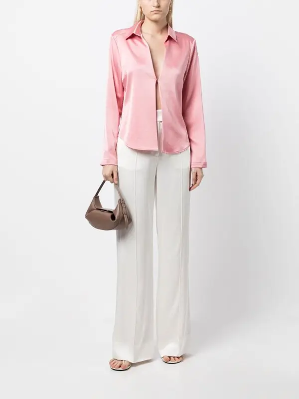 SA SU PHI High-waisted Wide-leg Trousers