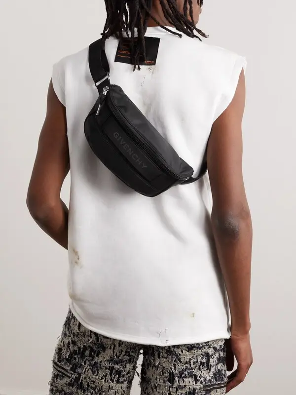 Givenchy G-trek Logo-print Ripstop Belt Bag
