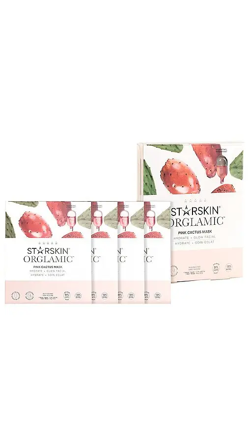 STARSKIN Pink Cactus Sheet Mask Value Pack - N,a