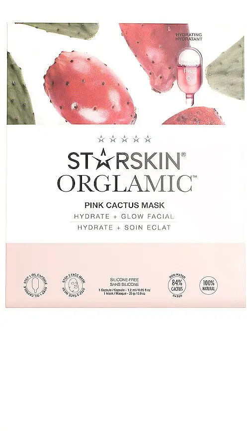 STARSKIN Pink Cactus Sheet Mask Value Pack