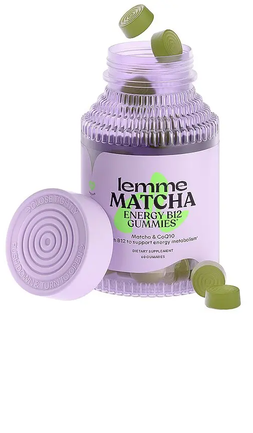 LEMME Matcha, Energy B12 Gummies - N,a