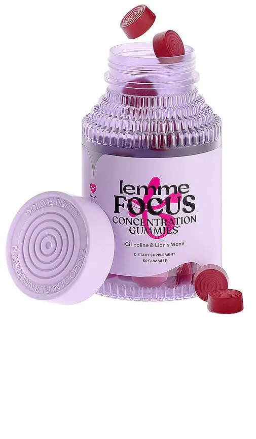 LEMME Focus, Concentration Gummies - N,a