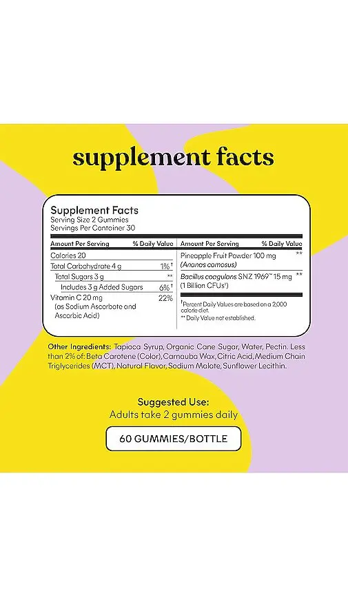 LEMME Purr, Vaginal Health Probiotic Gummies In Beauty