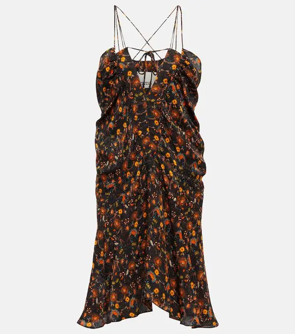 Isabel Marant Étoile Presly Floral Minidress - Multicoloured