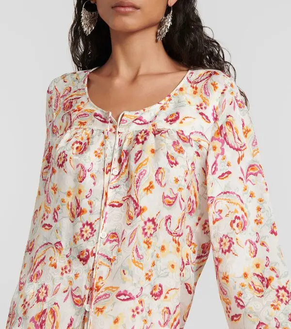 Isabel Marant Étoile Prian Printed Blouse - Multicoloured
