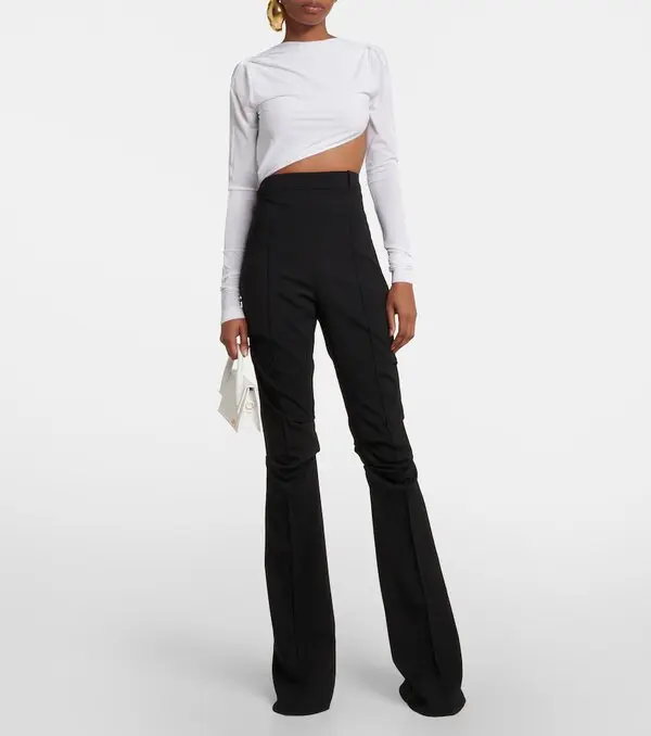 Jacquemus Le Body Carozzu Mesh Bodysuit - White