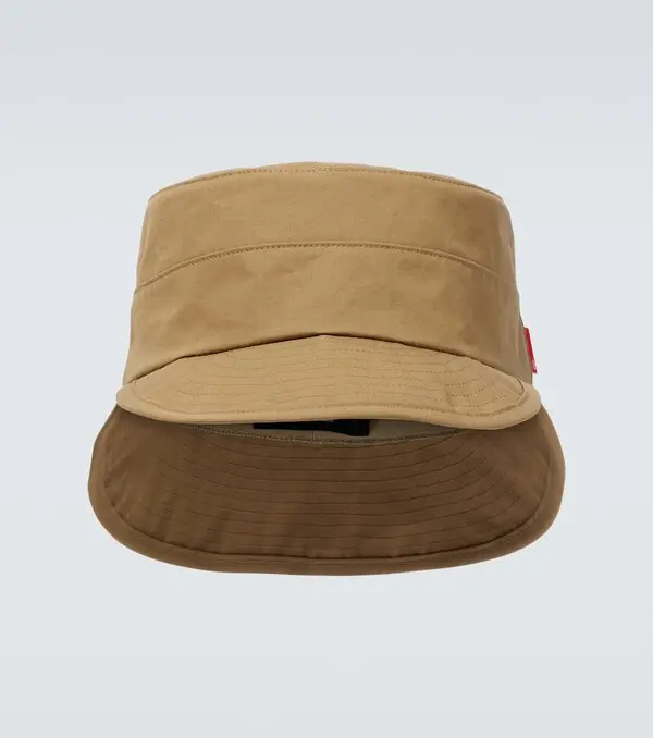 UNDERCOVERISM Cotton-blend Bucket Hat - Beige