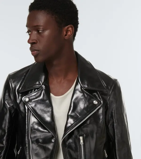 Our Legacy Hellraiser Leather Jacket In Black - 30% Off | Editorialist