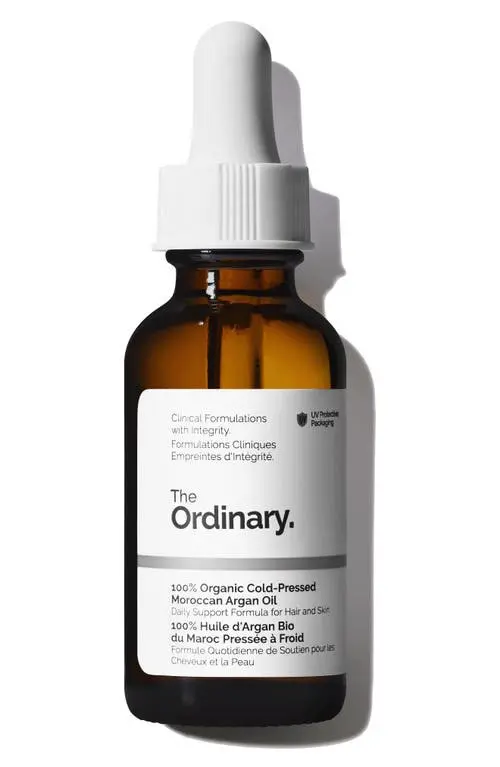 THE ORDINARY 100% Organic Cold-pressed Moroccan Argan Oil For Skin & Hair - No Color